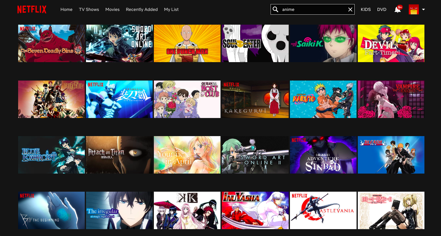Top Five Anime Streaming Services and Why?