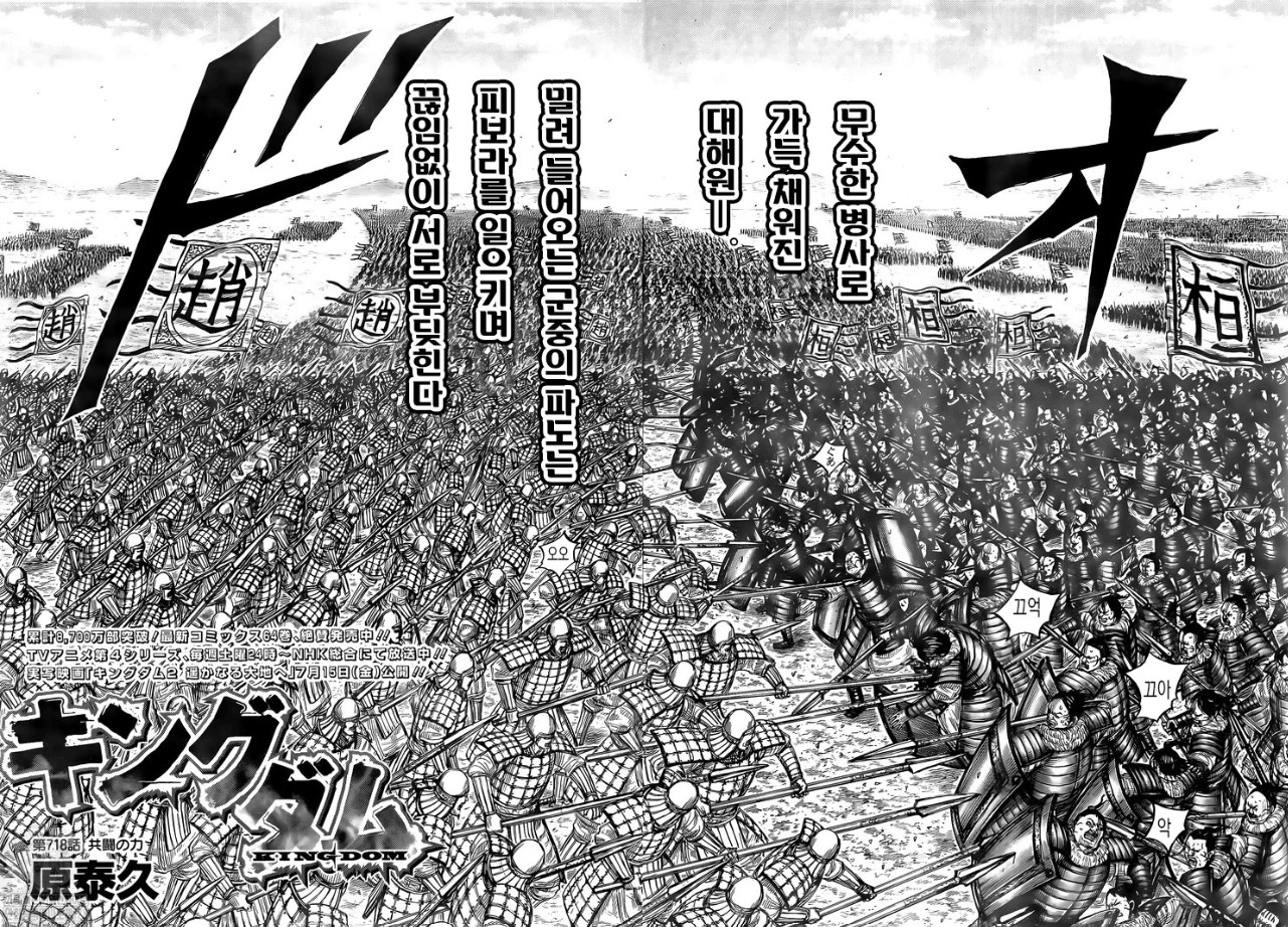Kingdom Chapter 719: Clashing The Right Front! Release Date & Plot